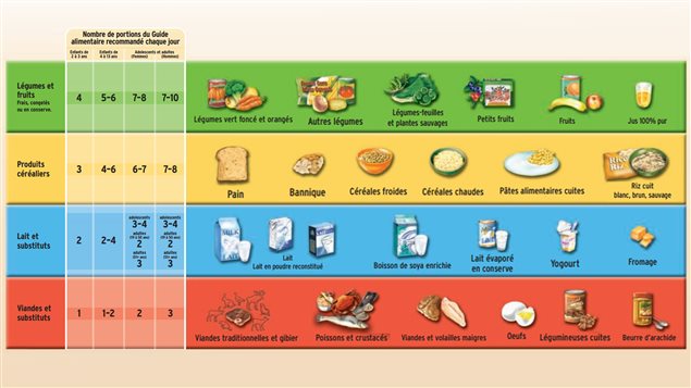 Guide Alimentaire Canadien