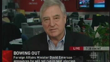 Départ d'Emerson et de Solberg | Radio-Canada