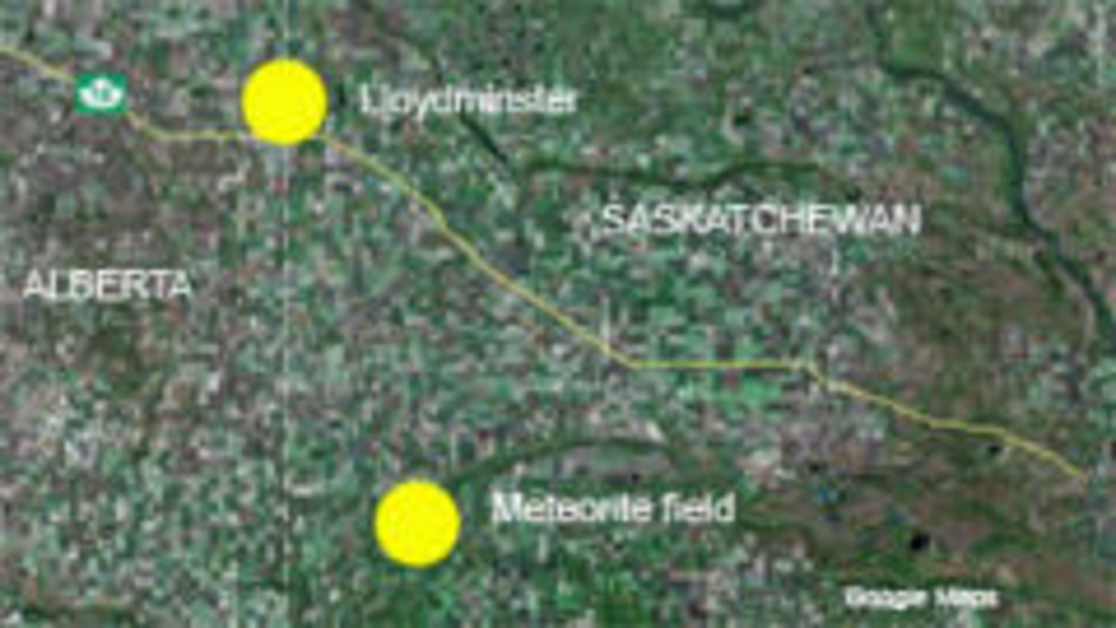Des fragments retrouvés en Saskatchewan | Radio-Canada