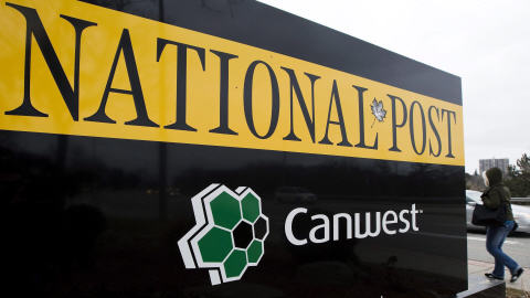 Le National Post à l'abri | Radio-Canada