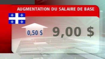 Hausse du salaire minimum | Radio-Canada