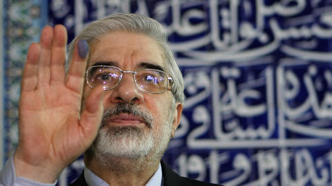 Mir Hossein Mousavi coupé du monde | Radio-Canada
