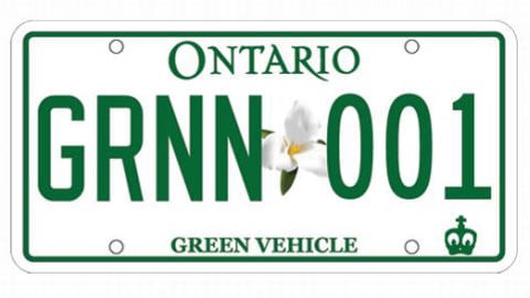 La plaque verte de l'Ontario | Radio-Canada