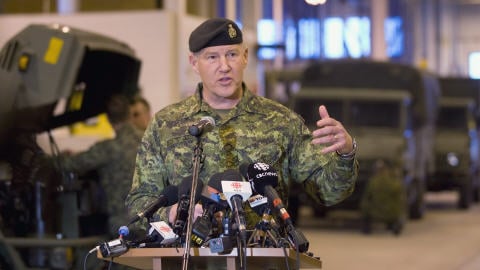 Un exemple d'équité, selon le chef d'état-major | Radio-Canada