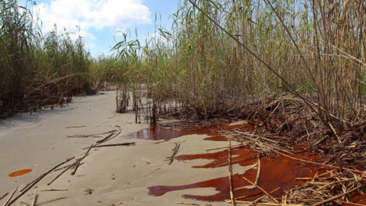 BP opte pour la boue | Radio-Canada