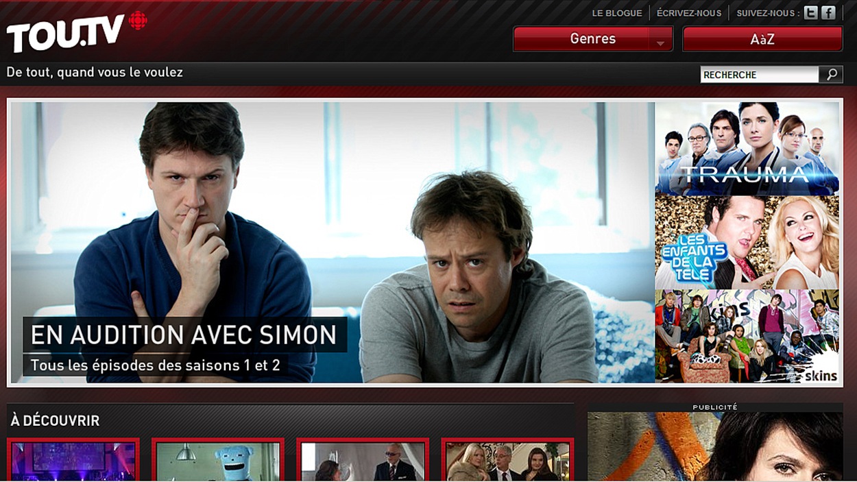 Tou.tv a un an | Radio-Canada
