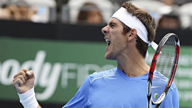 Del Potro en grande forme | Radio-Canada