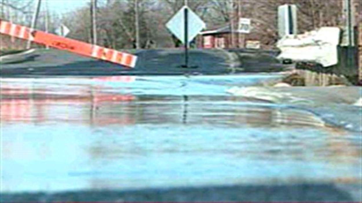 Inondations à Carignan | Radio-Canada