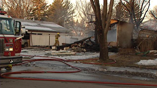 Explosion d'une maison à Regina | Radio-Canada