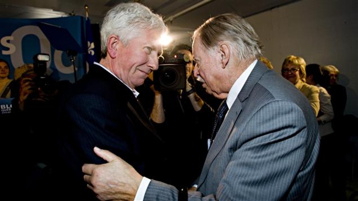 Parizeau appelle les Québécois à voter Bloc | Radio-Canada