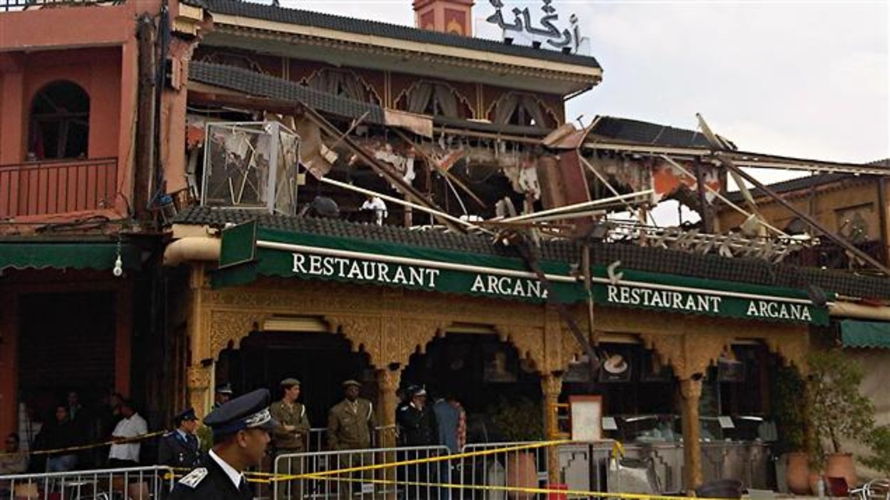 Attentat à Marrakech : au moins 14 morts et 20 blessés | Radio-Canada