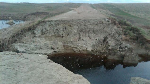 Routes impraticables dans la région de Ponteix | Radio-Canada