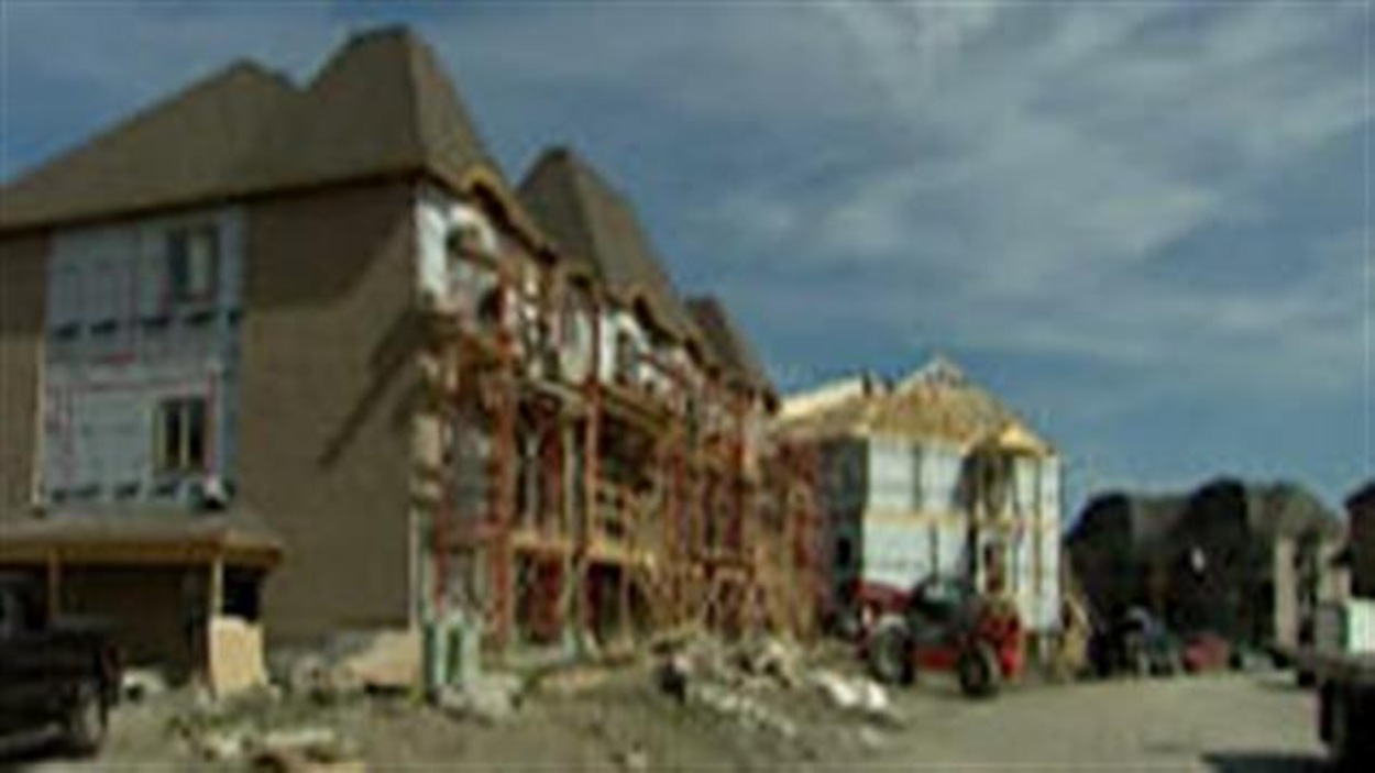 Manifestation des travailleurs de la construction | Radio-Canada