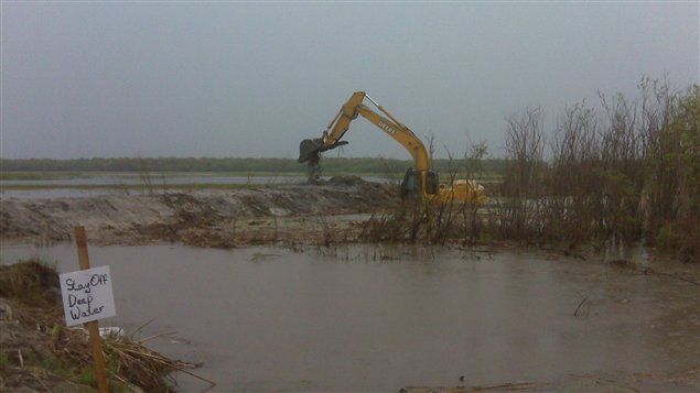 Lundar Beach résiste aux intempéries | Radio-Canada