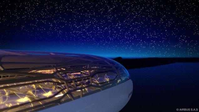 Airbus lancera un avion transparent en 2050 | Radio-Canada