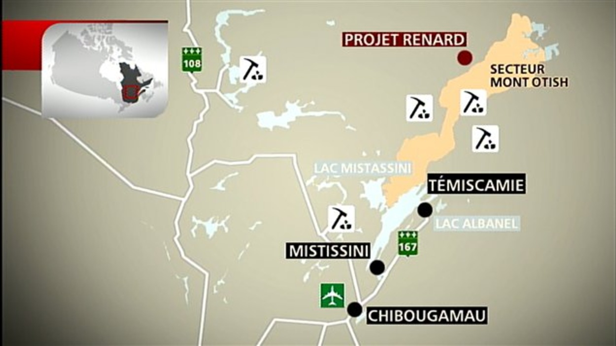 Nouvelle entente pour la route 167 vers les monts Otish | Radio-Canada