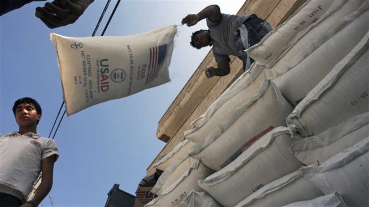 L'USAID gèle ses programmes d'aide à Gaza | Radio-Canada