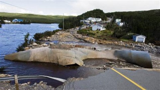 Il y a un an, l'ouragan Igor s'abattait sur Terre-Neuve | Radio-Canada