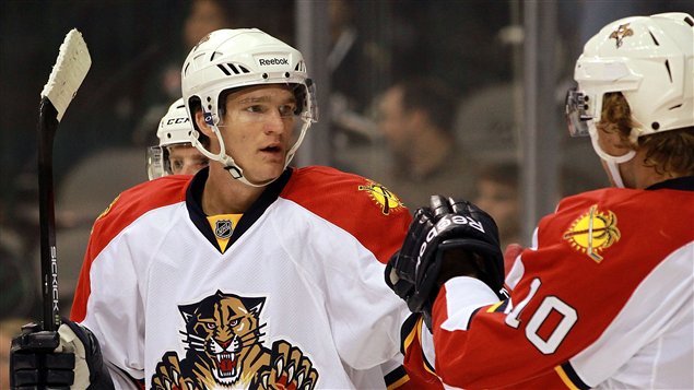 Deux ans et 6,5 millions $ pour Jonathan Huberdeau | Radio-Canada