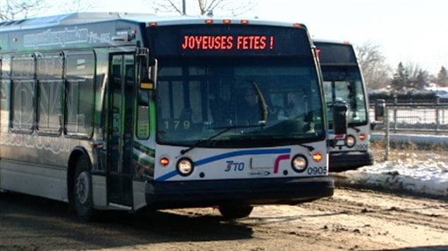De plus en plus d'usagers dans les autobus de l'Outaouais | Radio-Canada