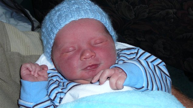 Anthony est le premier bébé de l'année au Centre-du-Québec | Radio-Canada