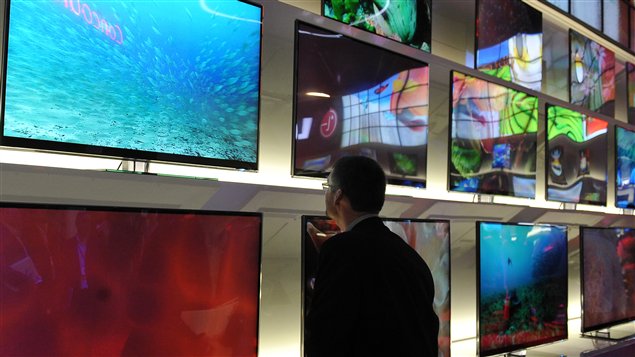 Les téléviseurs volent la vedette au Consumer Electronic Show | Radio ...