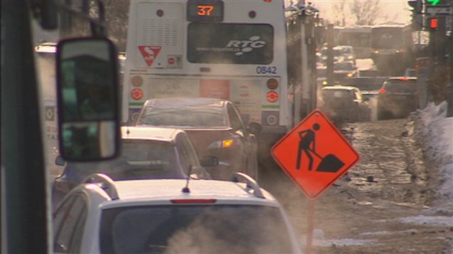 Entrave sur Honoré-Mercier : la situation rentre dans l'ordre | Radio ...