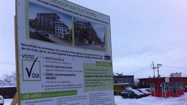 Nouvelle consultation en vue pour l'îlot Irving | Radio-Canada