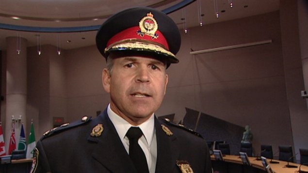 Assermentation du nouveau chef de police d'Ottawa | Radio-Canada