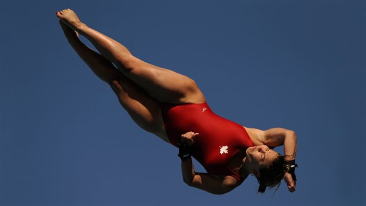 Roseline Filion va plonger à Rio, malgré sa fracture | Radio-Canada