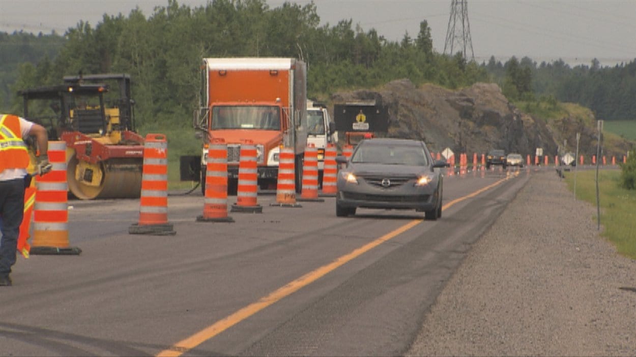 Des radars photo sur les chantiers routiers | Radio-Canada