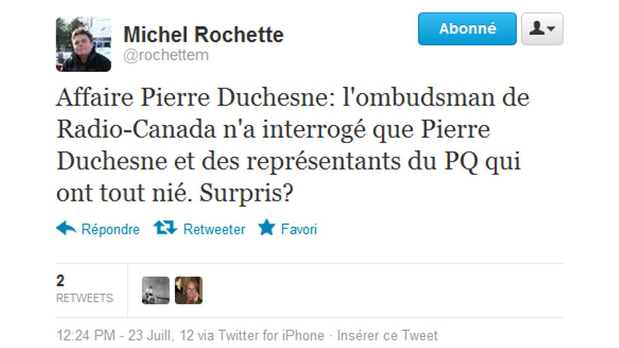 Pierre Duchesne au PQ : pas de conflit d'intérêts, conclut l'ombudsman ...