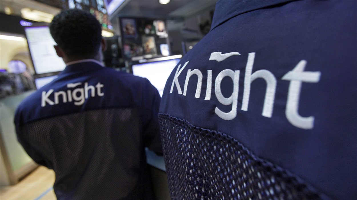 Un financement de 400 M$ pour sauver Knight Capital | Radio-Canada