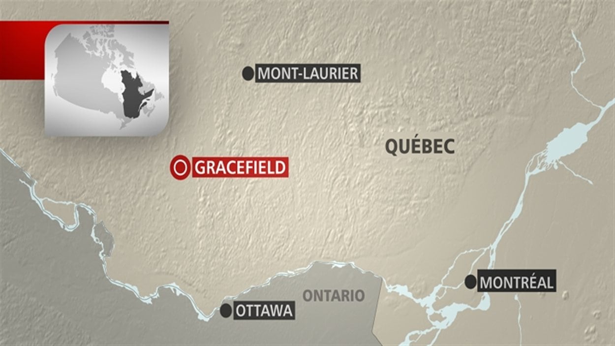 Mort suspecte à Gracefield : l'enquête transférée au SPVM | Radio-Canada
