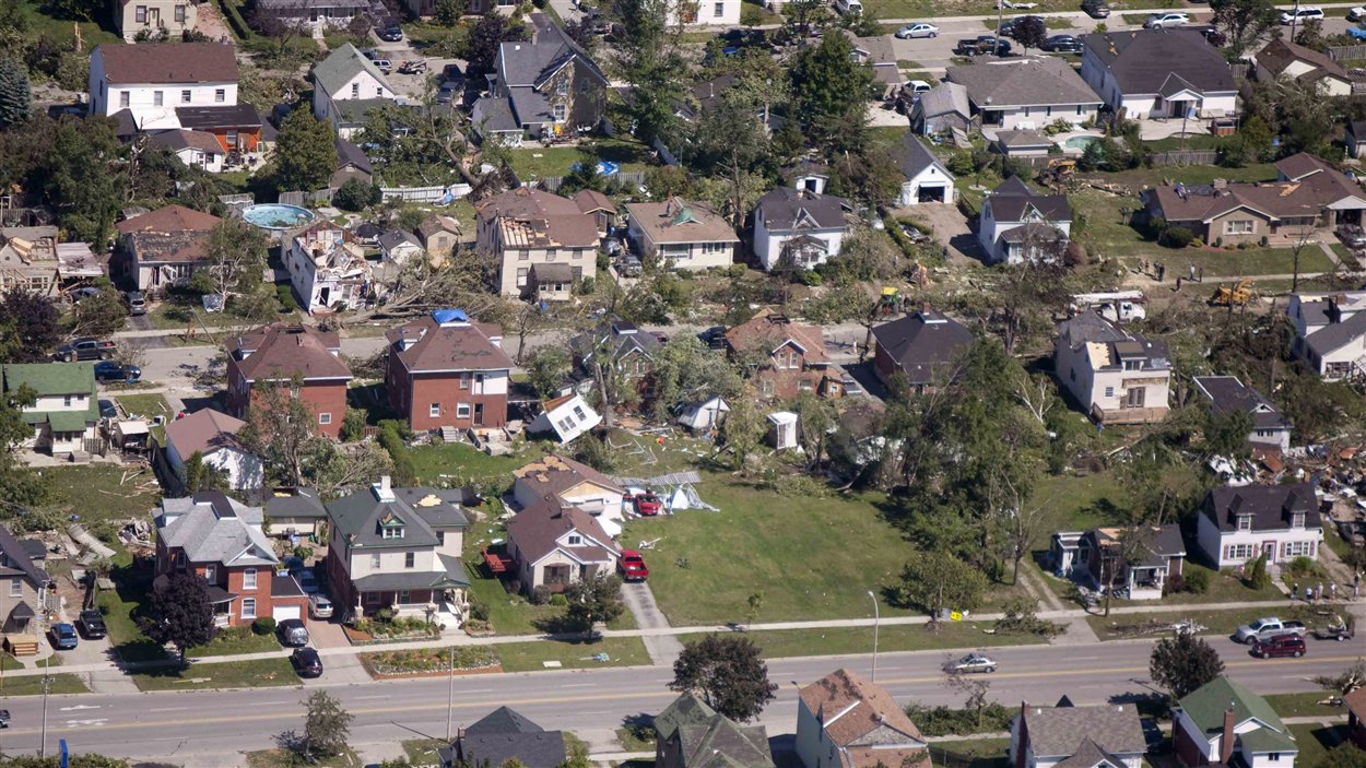 Goderich : un an après la tornade | Radio-Canada