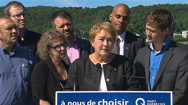 Dernière tentative de Pauline Marois pour séduire la Capitale-Nationale ...