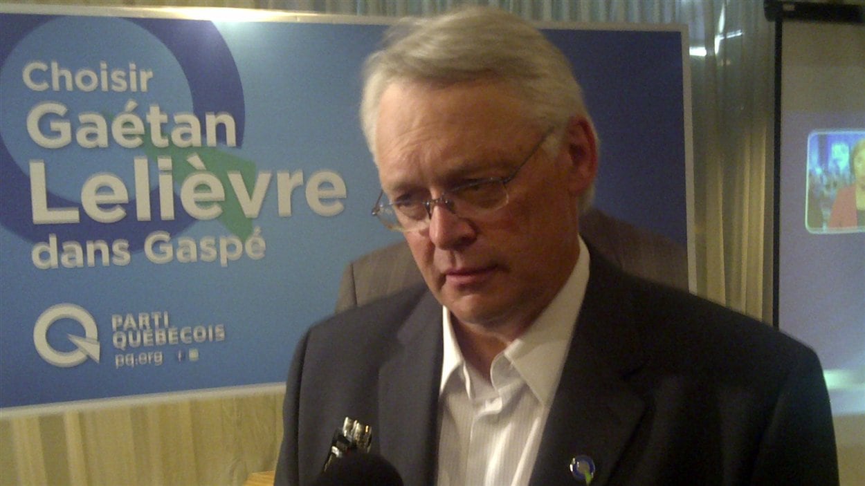 Gaétan Lelièvre du PQ est élu dans Gaspé | Radio-Canada