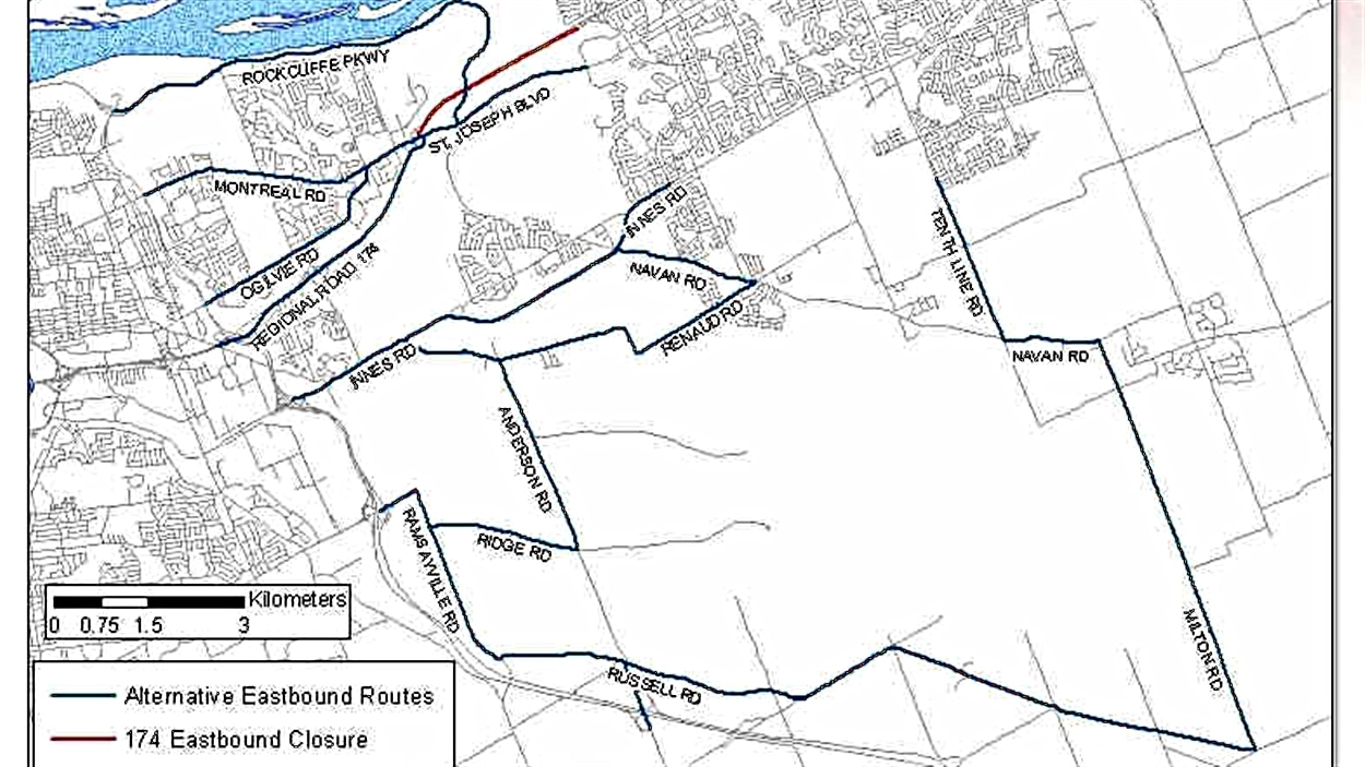 Route 174: la réparation de la chaussée prendra plus d'une semaine ...