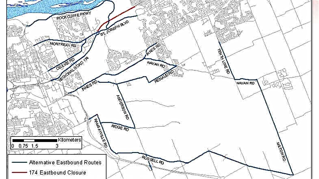 Route 174: la réparation de la chaussée prendra plus d'une semaine ...