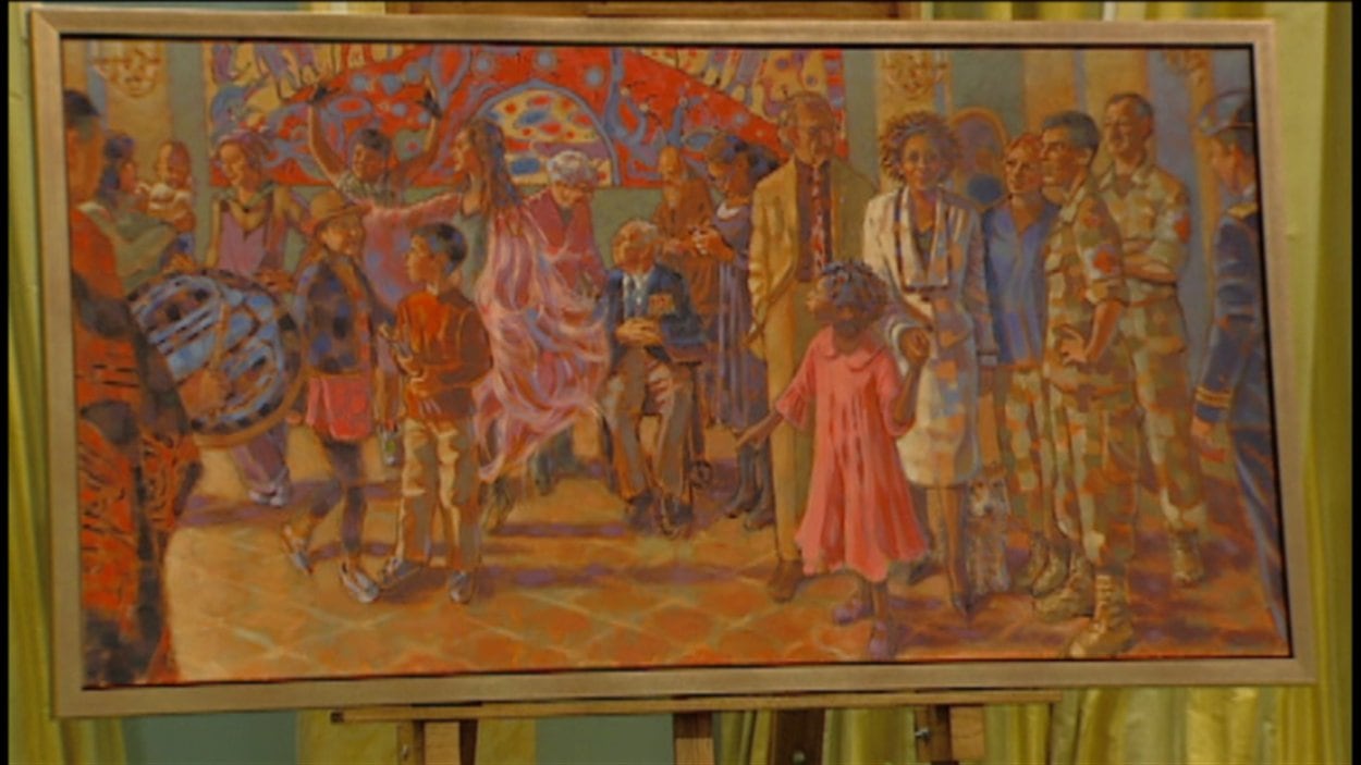 Dévoilement du portrait de l'ancienne gouverneure générale | Radio-Canada