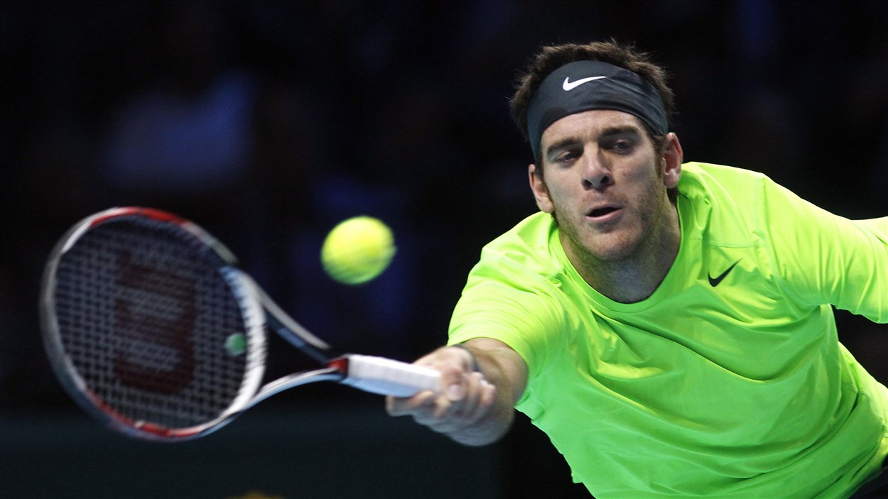 Del Potro complète le carré d'as | Radio-Canada