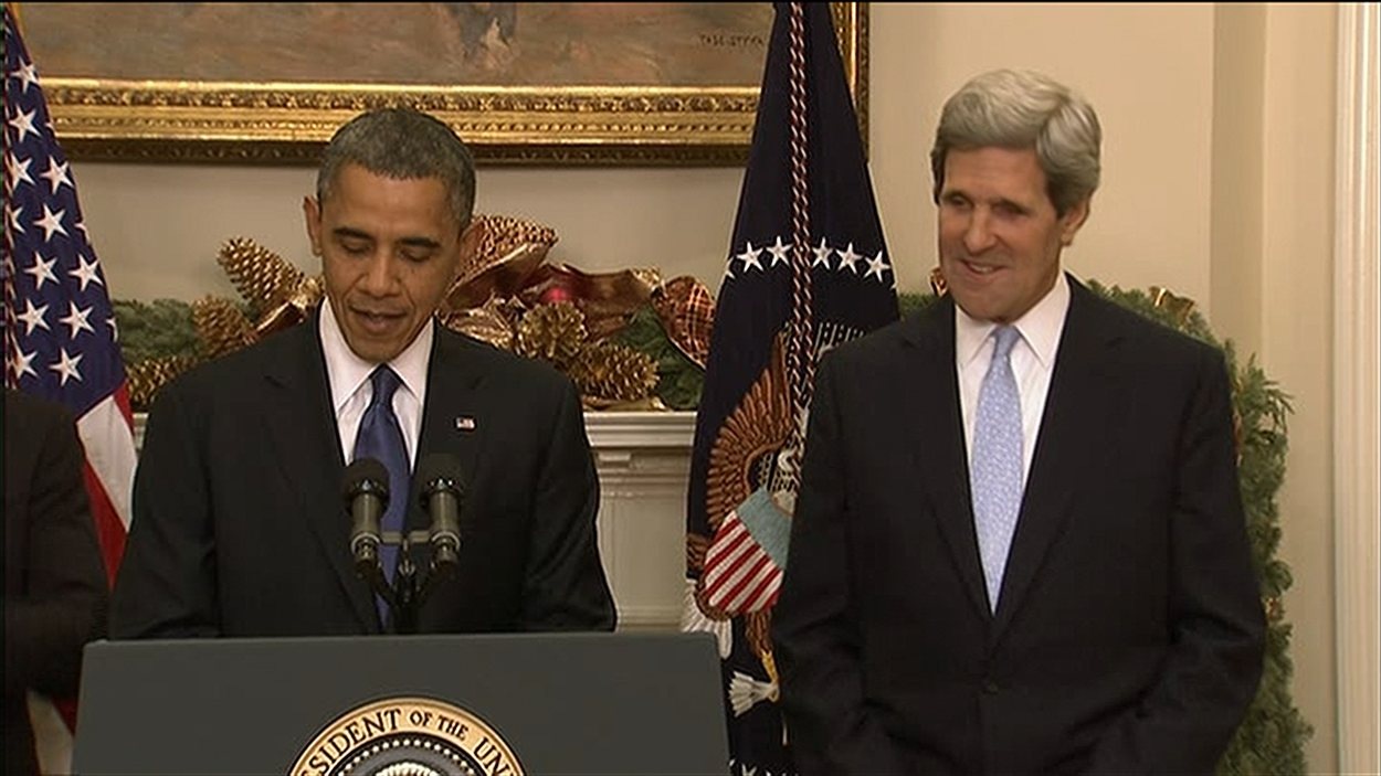 Barack Obama propose John Kerry pour succéder à Hillary Clinton | Radio ...