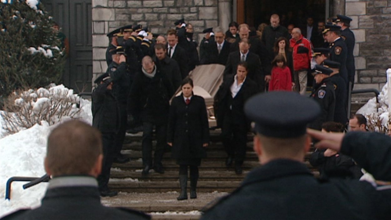 Les proches de Nicholas Vachon lui disent adieu | Radio-Canada.ca