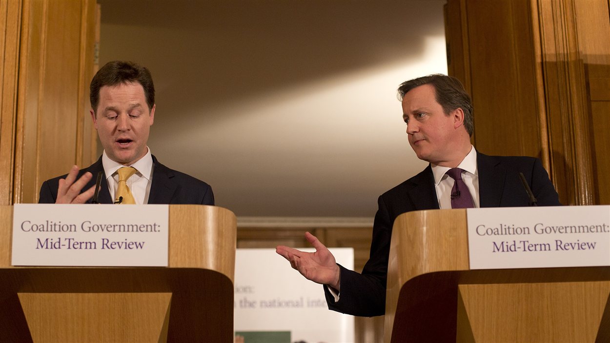 Le PM britannique David Cameron juge sa coalition solide | Radio-Canada