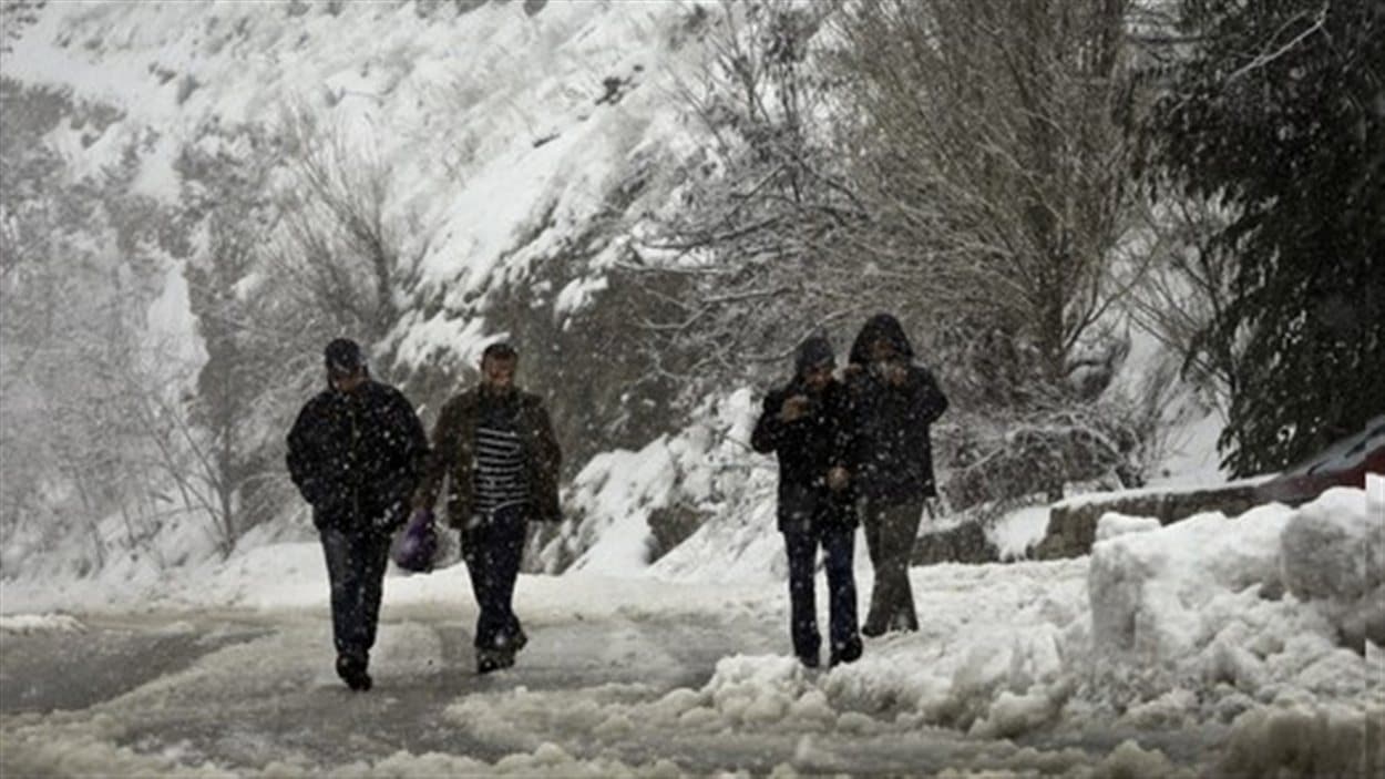Tempête hivernale exceptionnelle au Proche-Orient | Radio-Canada