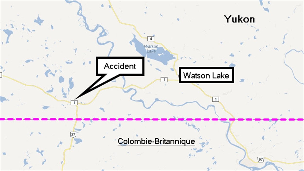 Yukon : un accident près de Watson Lake fait 7 blessés | Radio-Canada