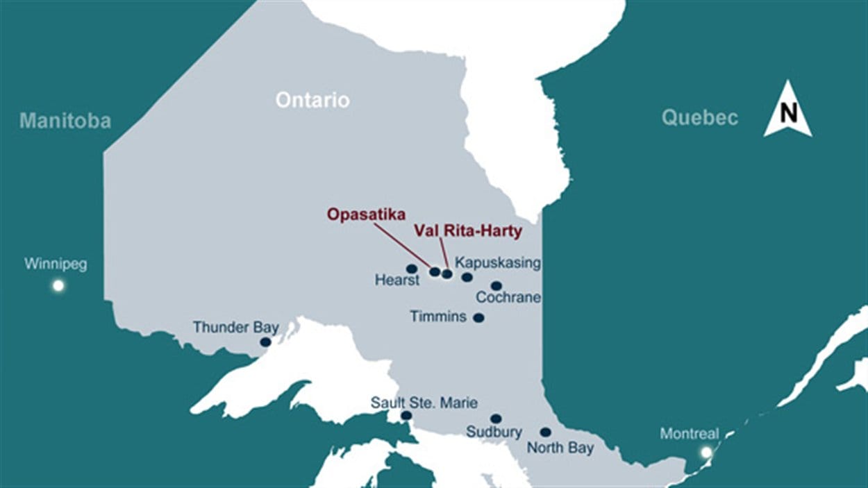Le canton de Val Rita-Harty en crise | Radio-Canada