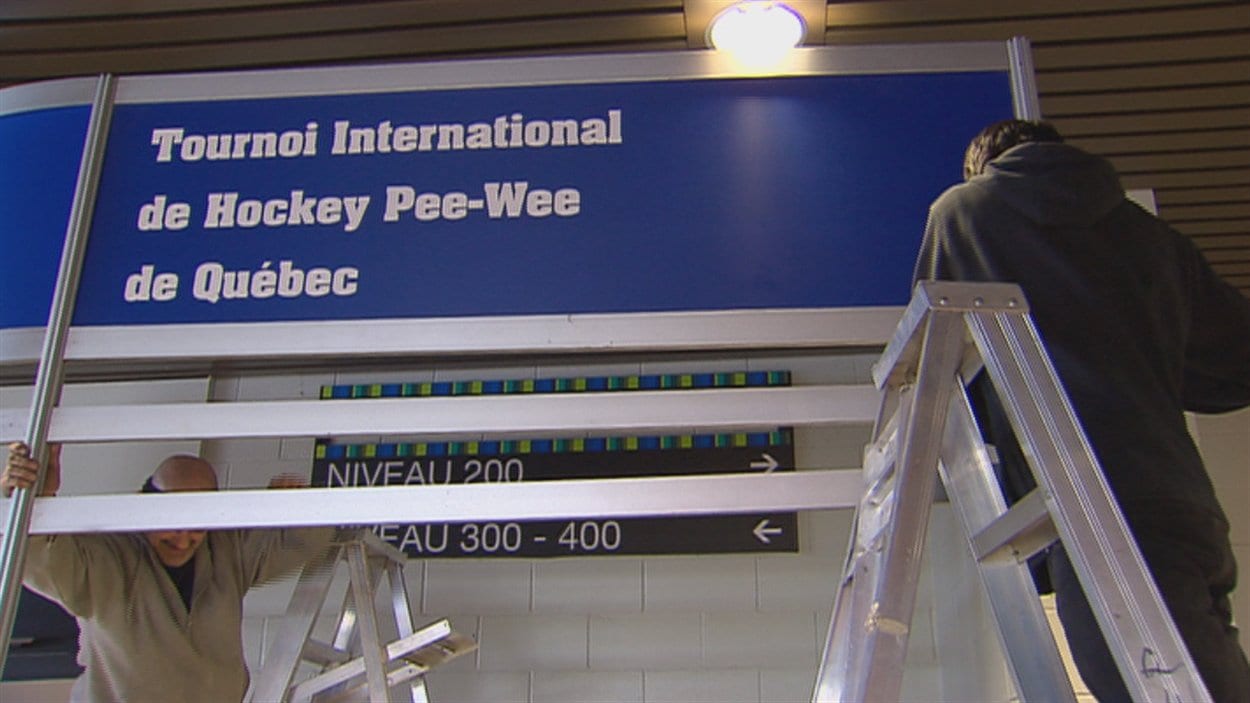Début du Tournoi pee-wee à Québec | Radio-Canada