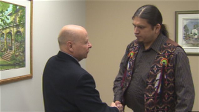 Manouane Sipi : rencontre entre le maire de La Tuque et le chef de ...