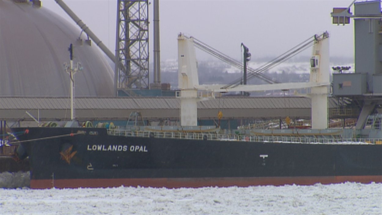 Enquête du BST sur un incident survenu au port de Québec | Radio-Canada